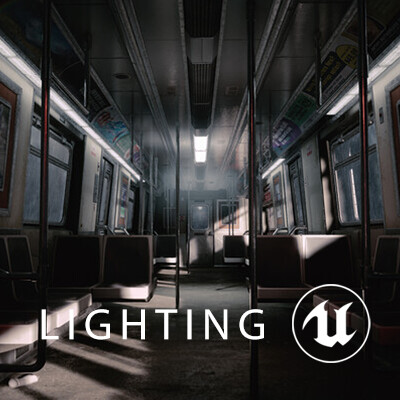 ArtStation - Steel Subway - Lighting