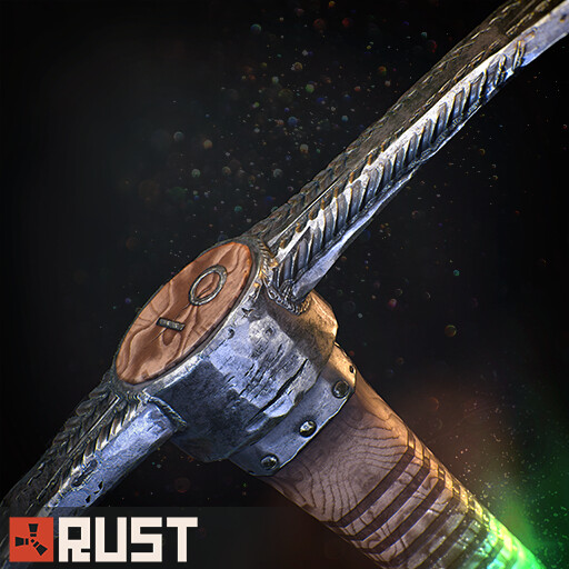 ArtStation - RUST | Rebar Pick Axe | Skin