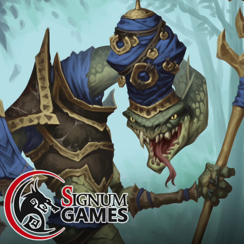 ArtStation - Ophidian Sorcerer