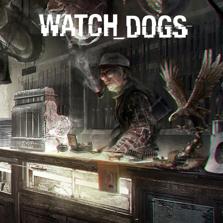 ArtStation - Watch_Dogs - Gunshop