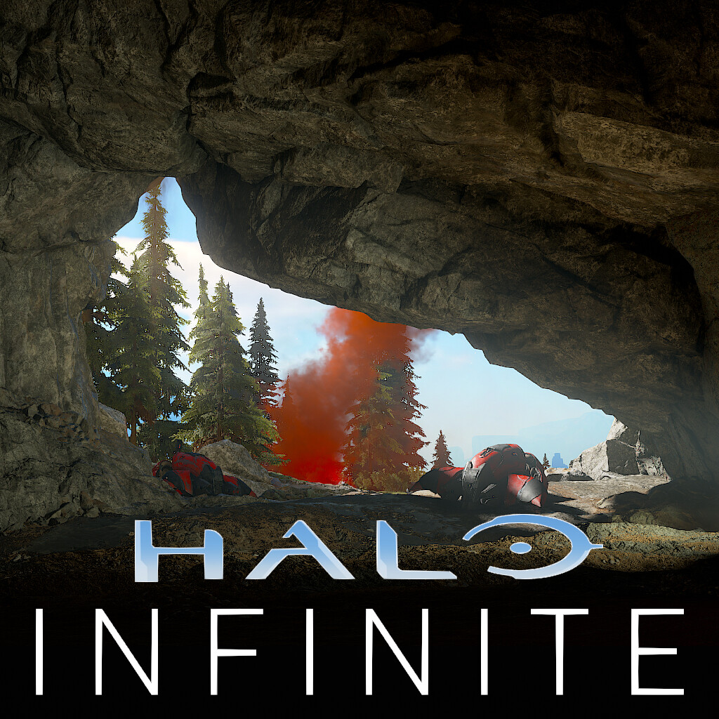 ArtStation - Halo Infinite - Caves