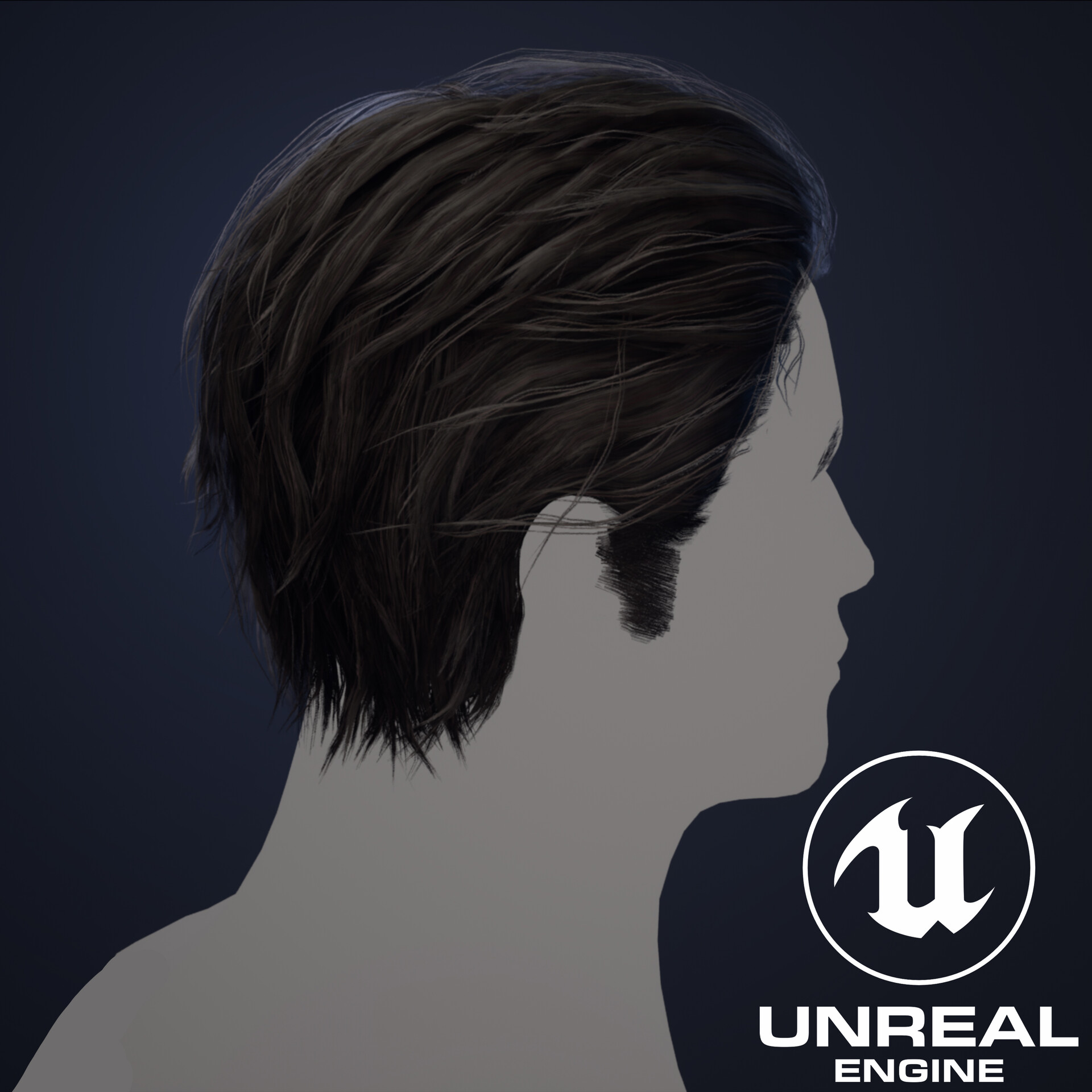 ArtStation - Hair - Real Time UE5