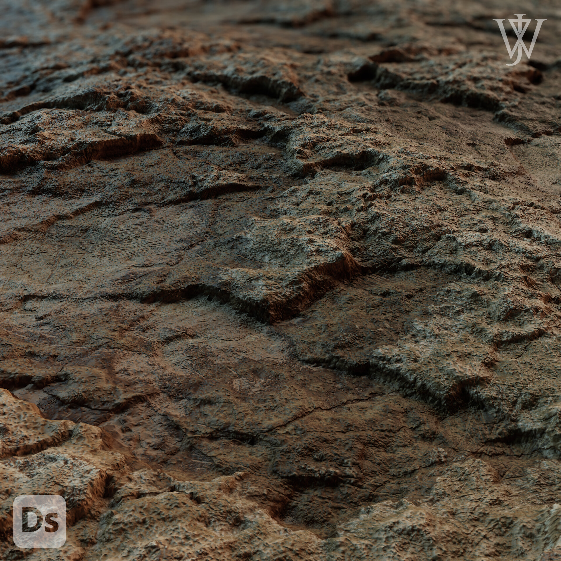 ArtStation - Desert Rock