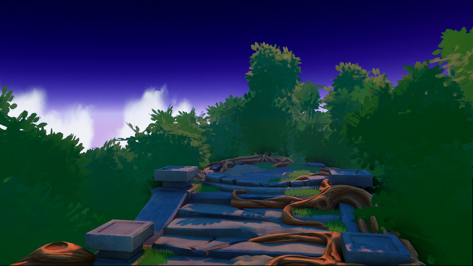 ArtStation - Overgrown Tower Environment