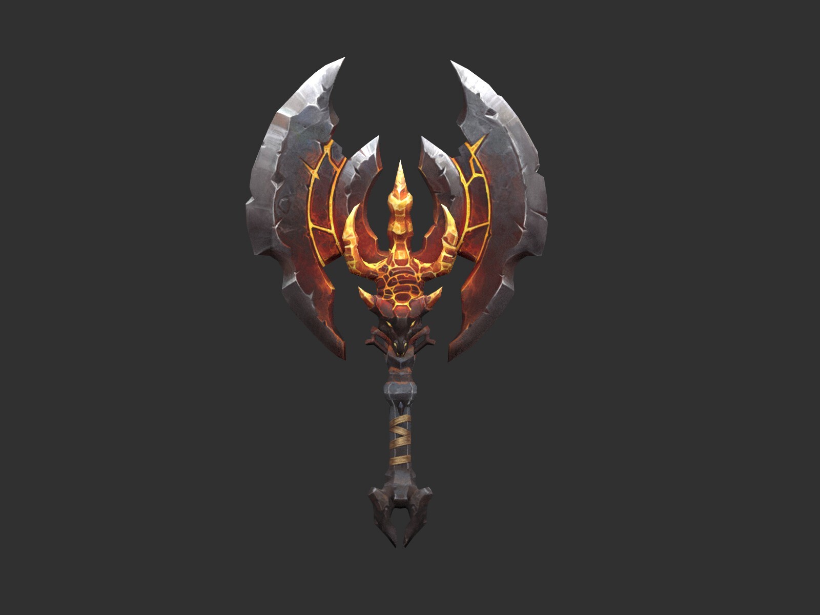 ArtStation - Axe Demon