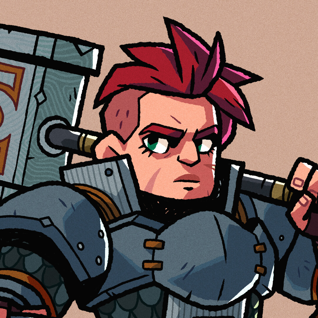 ArtStation - DnD - Fighter Dwarf - Meera Ironheart