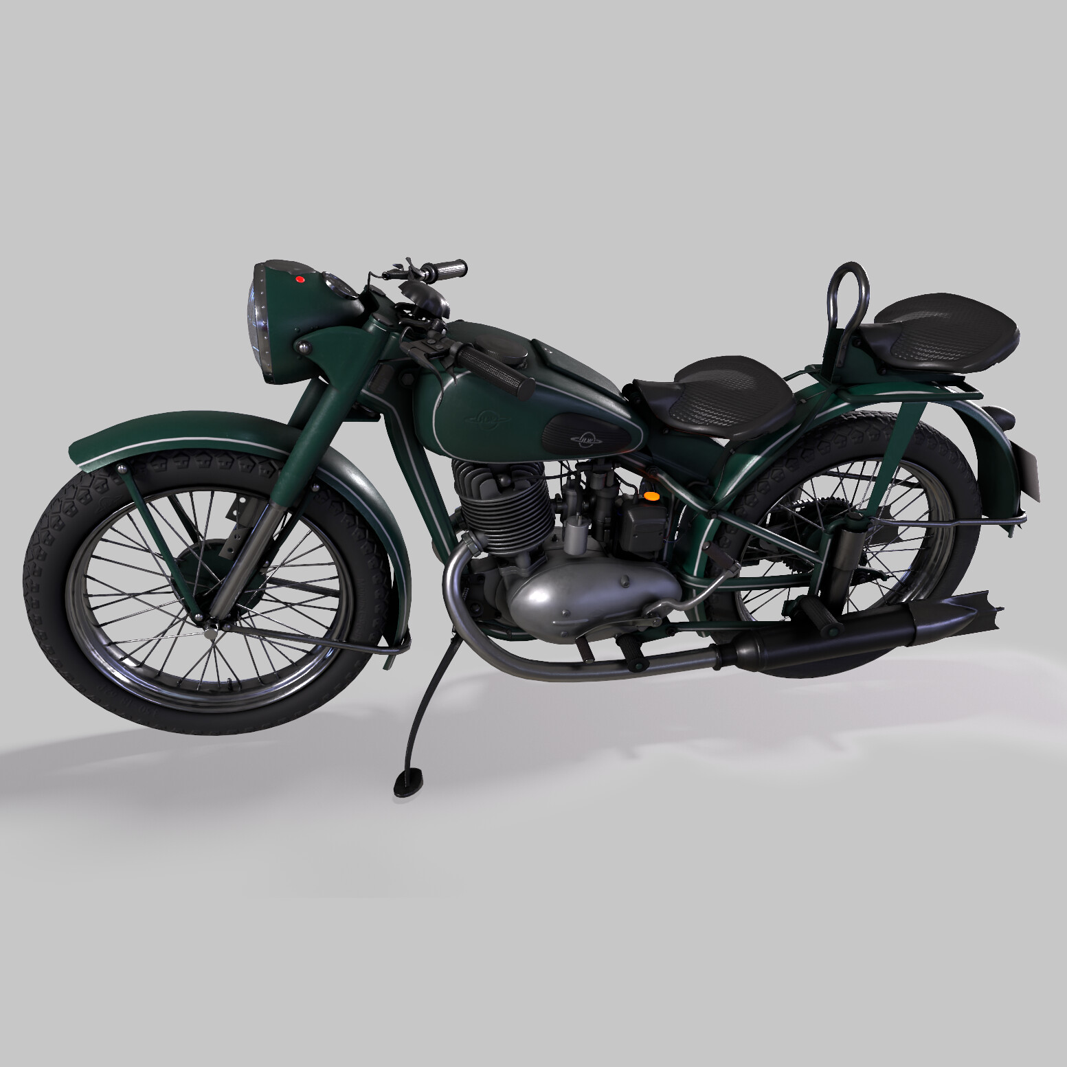 ArtStation - Izh-49 Motorcycle