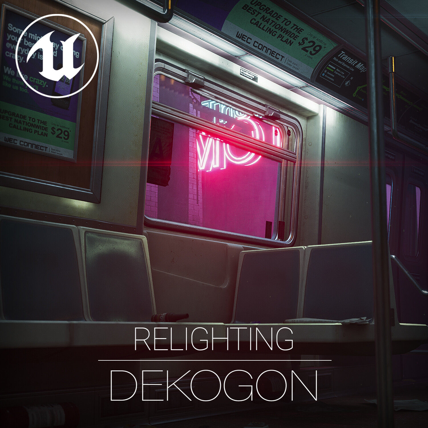 ArtStation - Subway Relighting