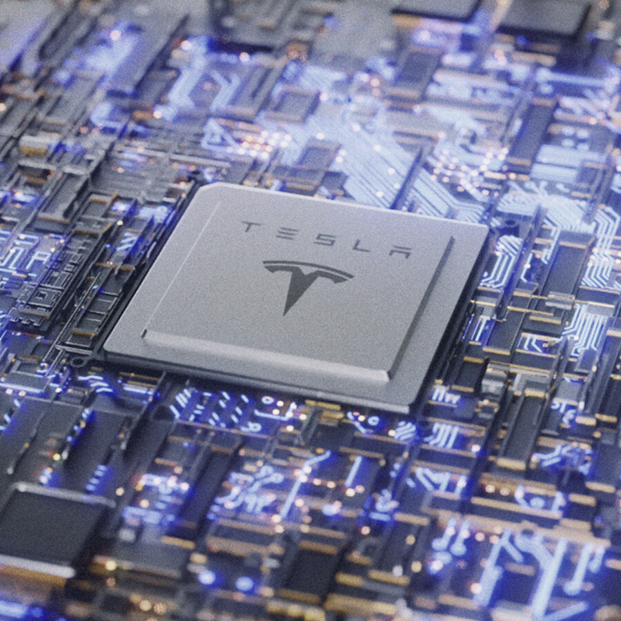 ArtStation - Tesla FSD Chipset Demonstration