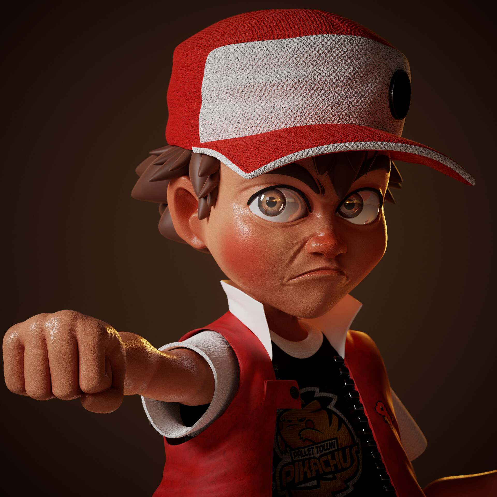 ArtStation - Pokemon - Red