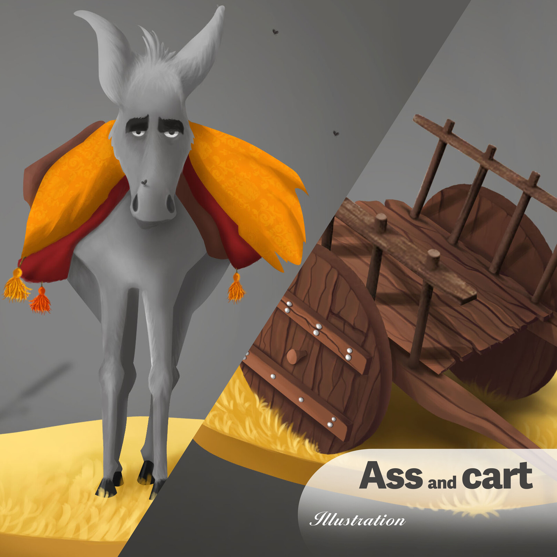 ArtStation - Ass and cart
