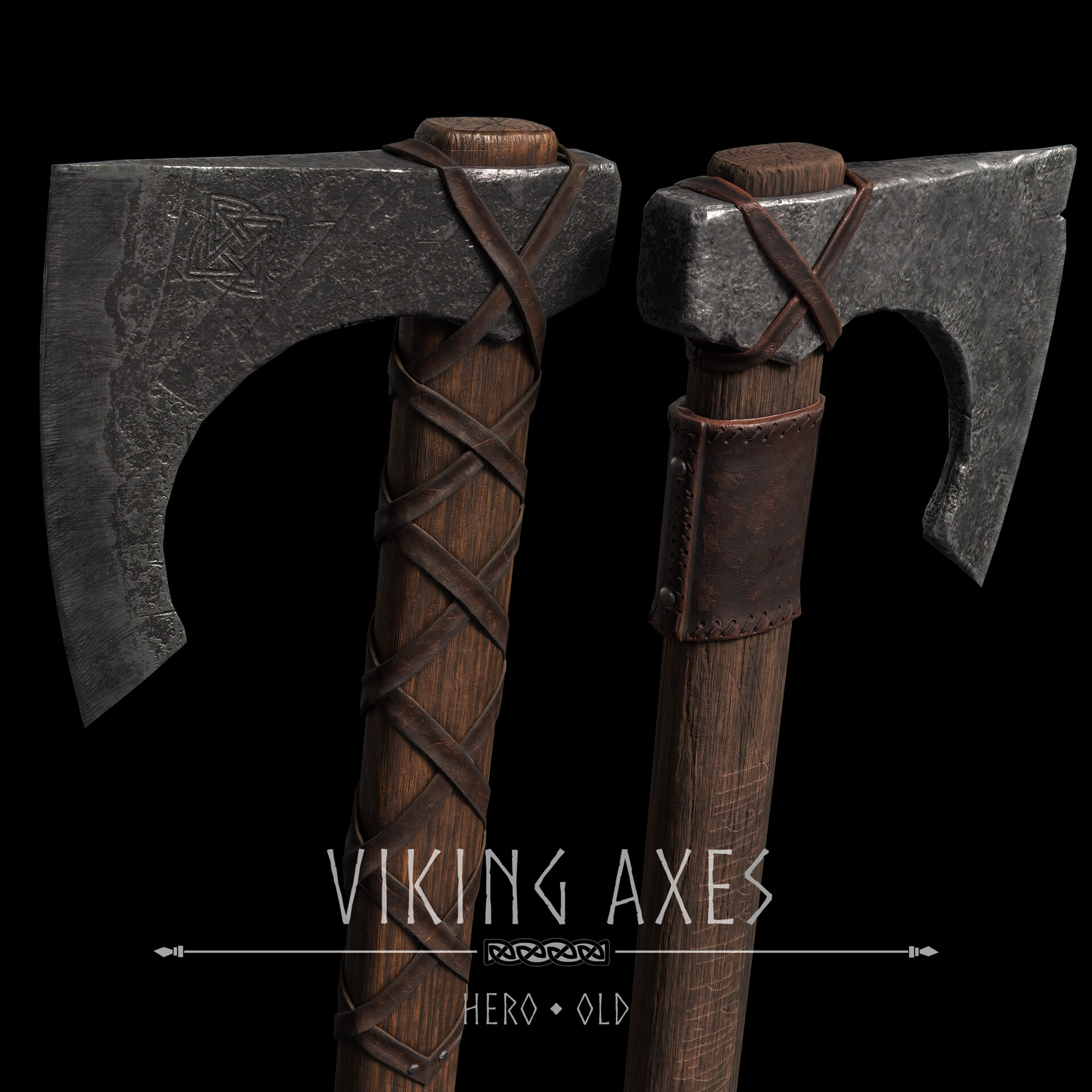 ArtStation - Viking Axe | Hero • Old