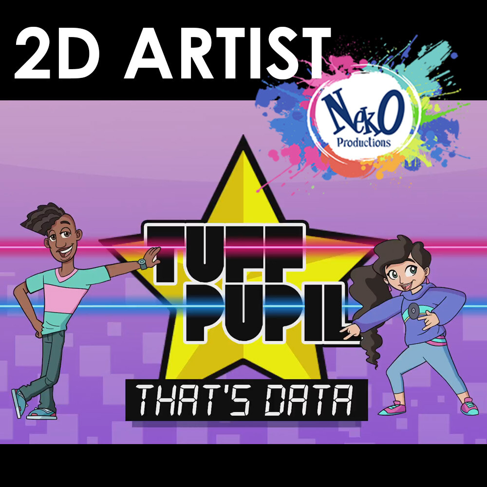 ArtStation - Tuff Pupil Ep1 2D Art