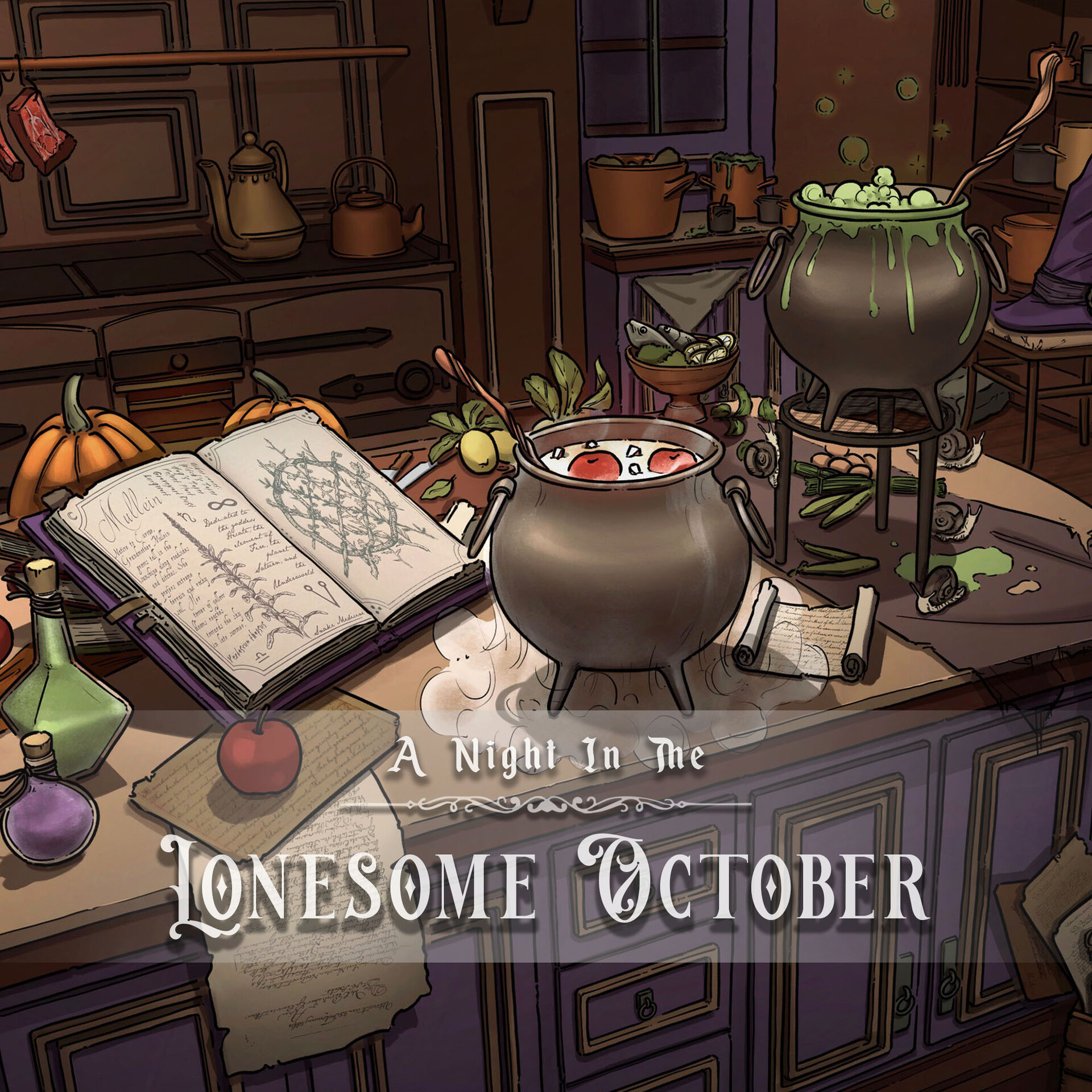 ArtStation - Lonesome October: Jill's Kitchen