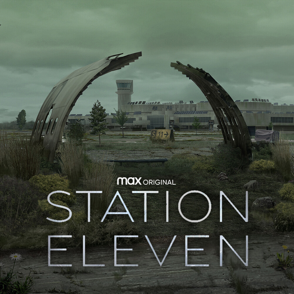 ArtStation - Station Eleven - Airport, zen garden