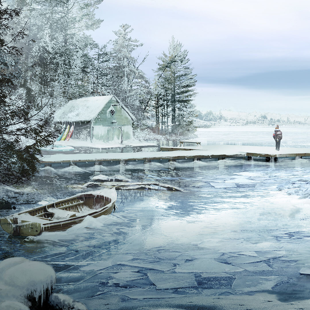 ArtStation - Station Eleven - Cabin dock