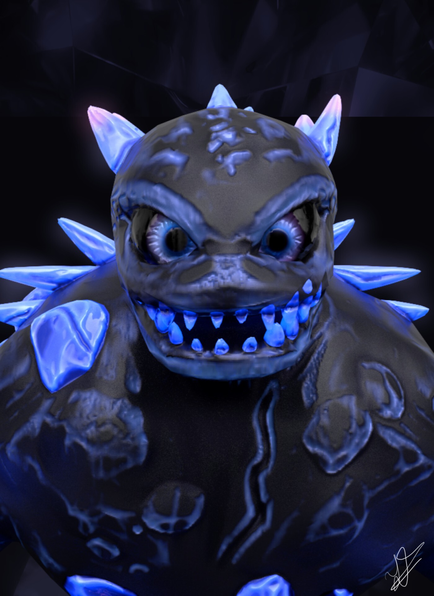 ArtStation - Crystal Golem