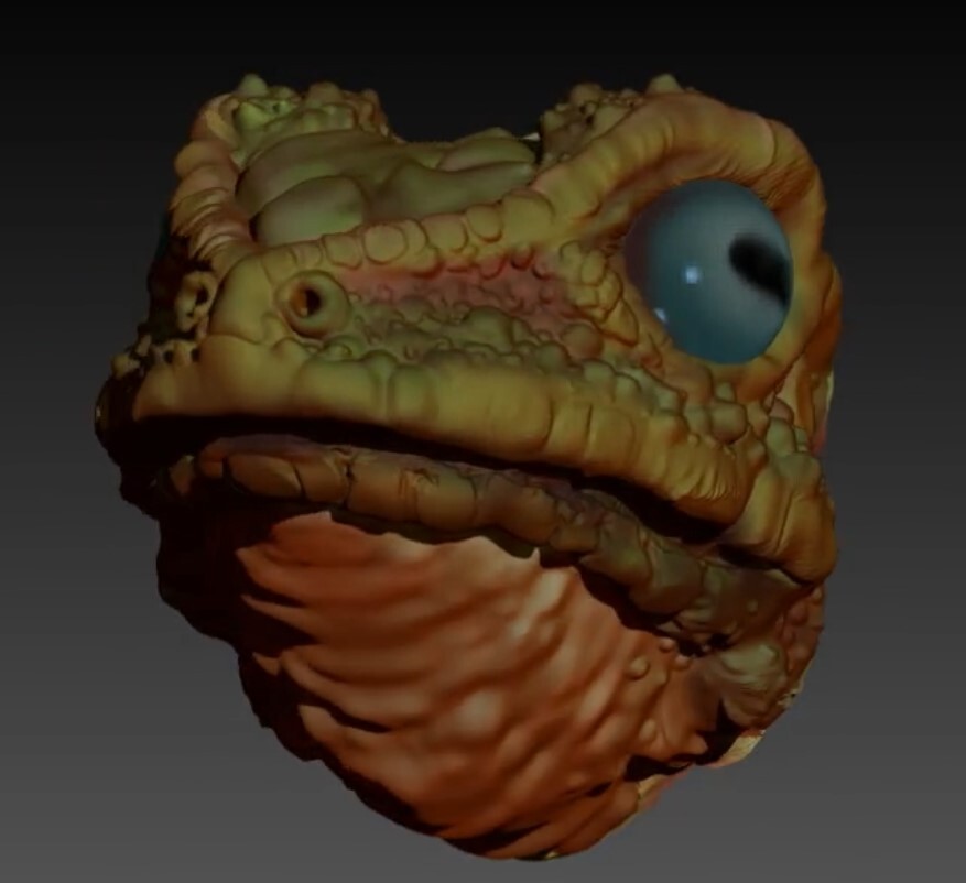 ArtStation - Froggy Bust