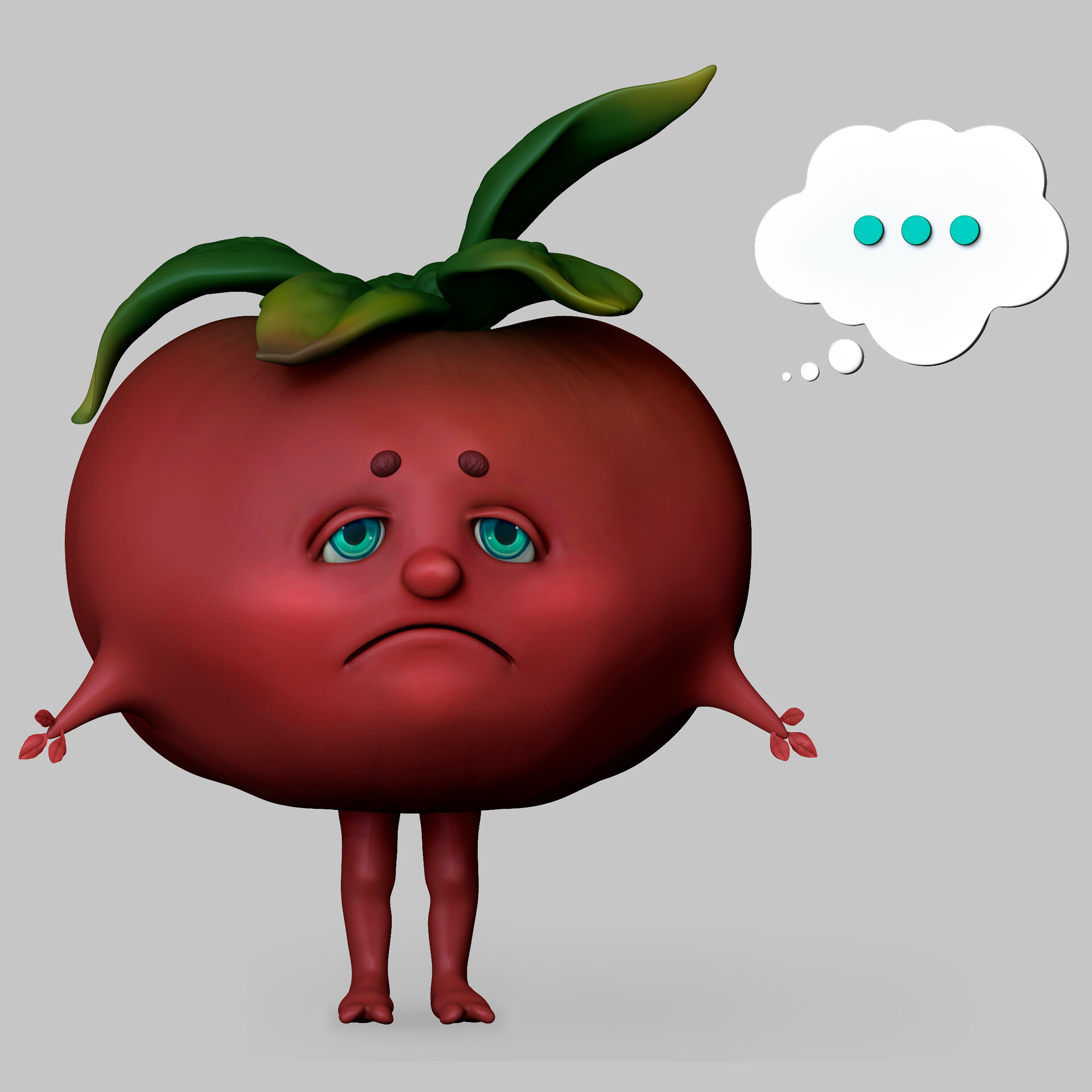 ArtStation - Sad tomato