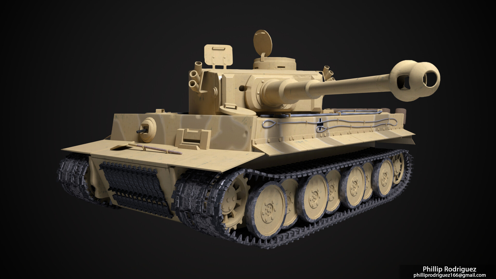 ArtStation - Novelty Tiger I Tank