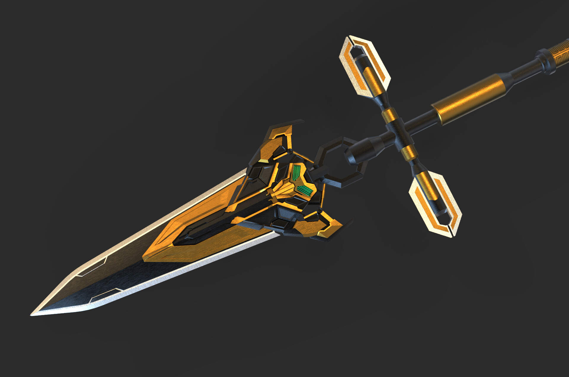 ArtStation - Sci Fi Spear