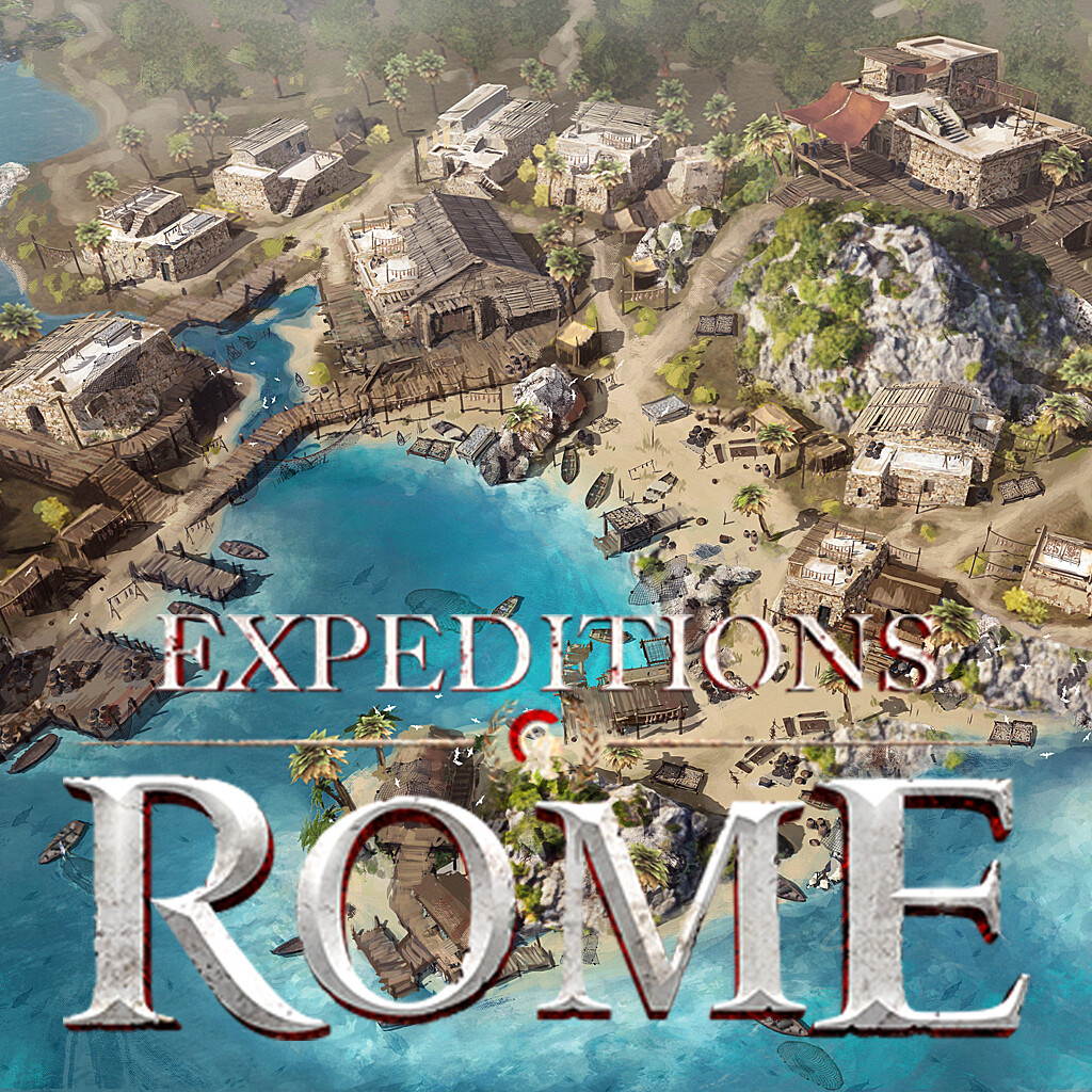 ArtStation - Expeditions: Rome - Fishing Village Level Concept