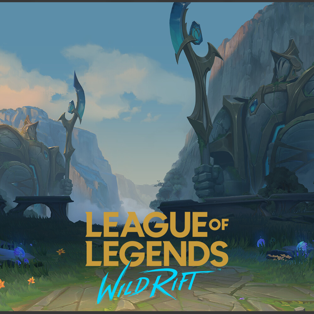 ArtStation - WILD RIFT - Background painting