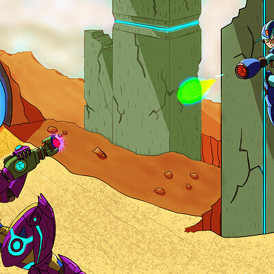 ArtStation - Samus vs. X