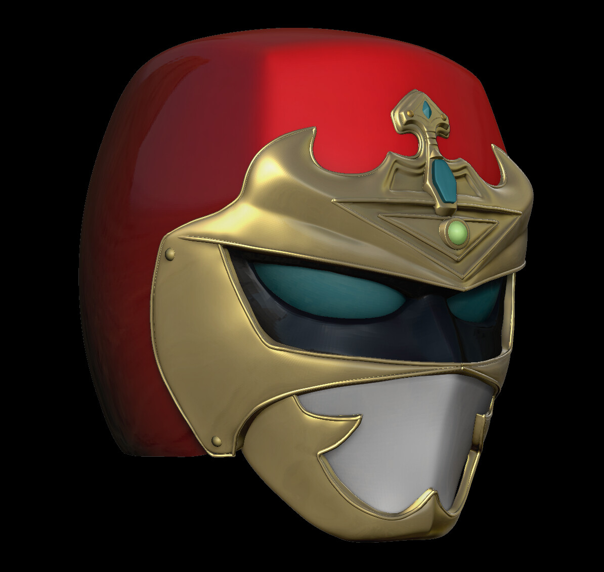 ArtStation - Ninja Jiraya cosplay helmet