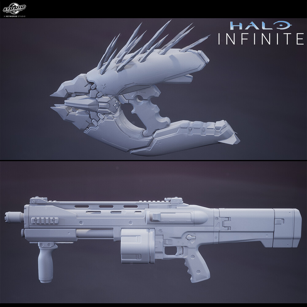 ArtStation - HALO Infinite - Weapons
