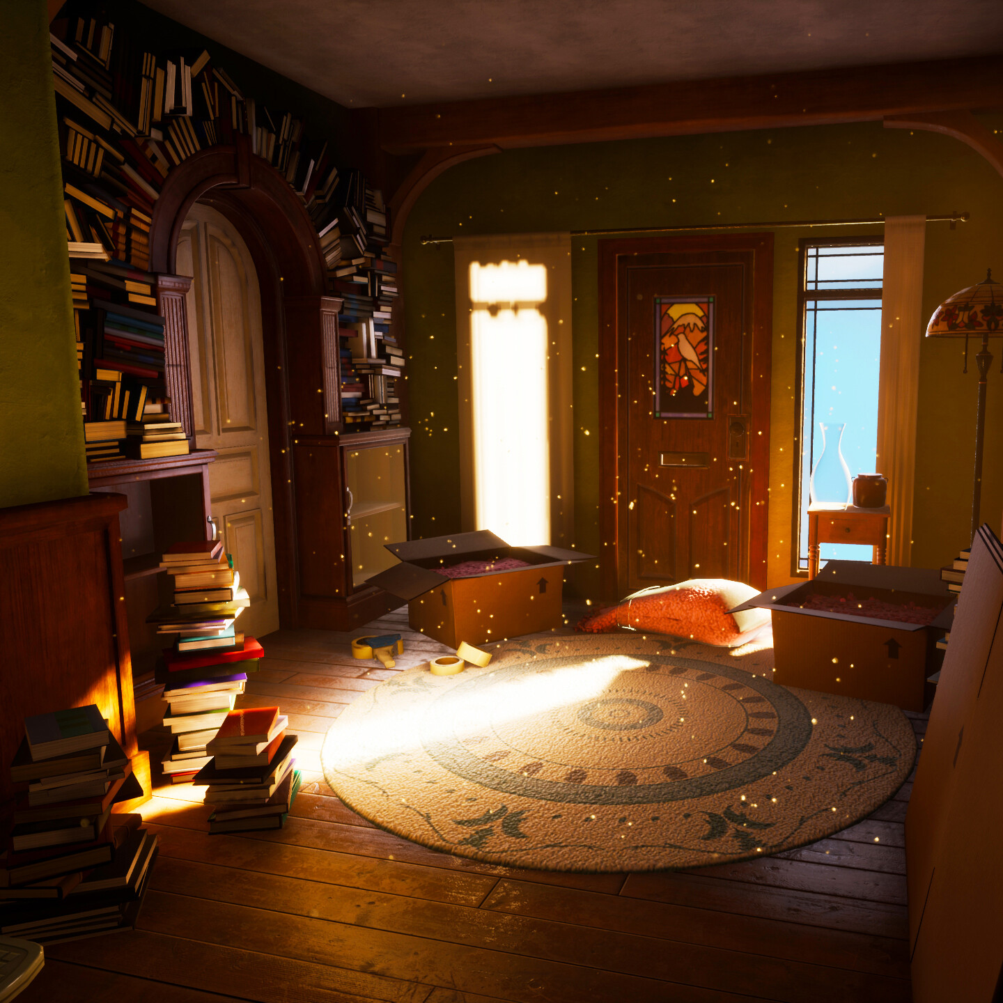 ArtStation - Lighting Study | Edith Finch Interior | Static