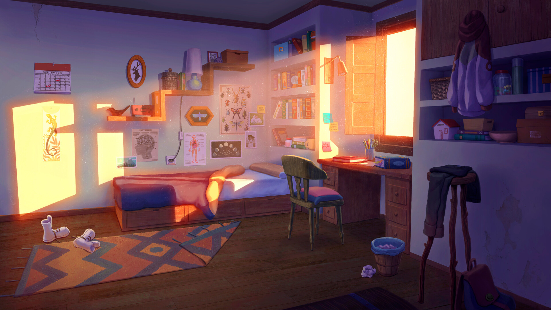 ArtStation - Lain's Room