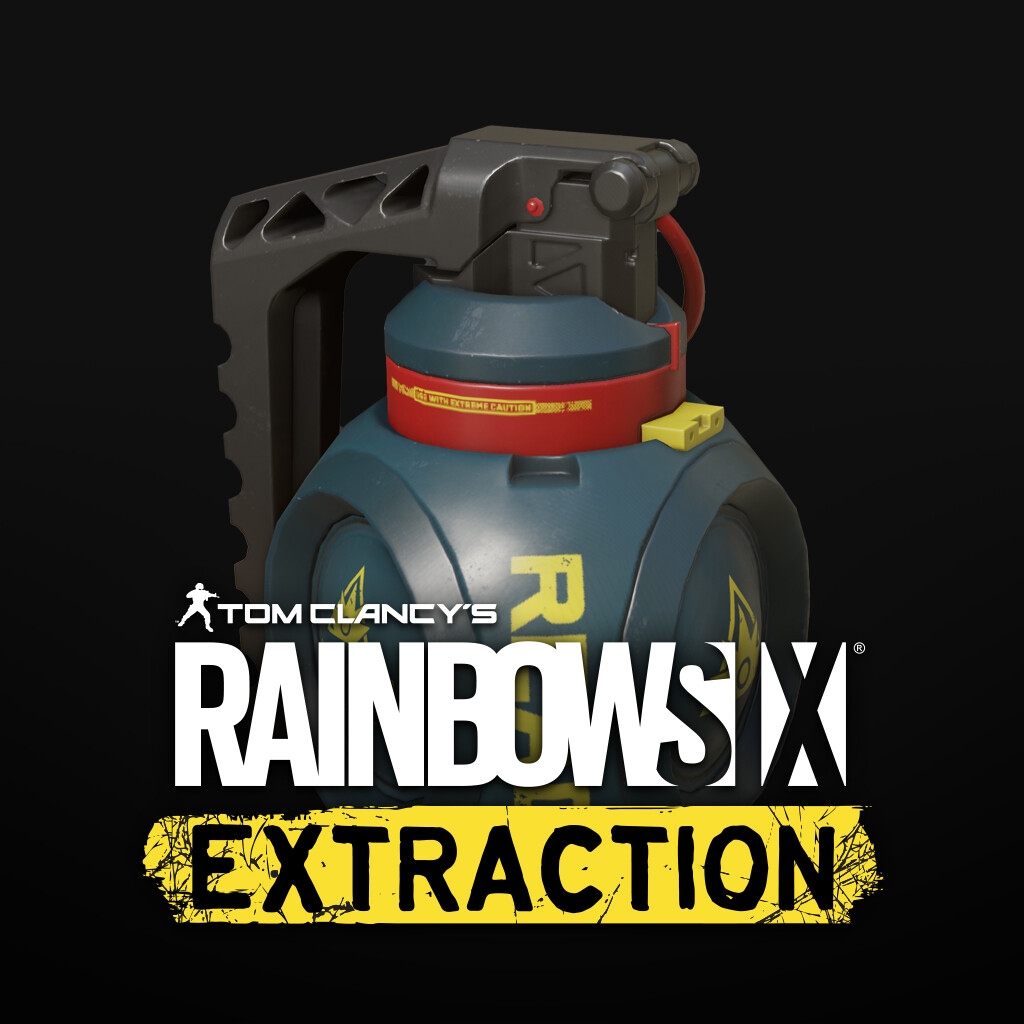 ArtStation - Rainbow Six: Extraction - Frag Grenade
