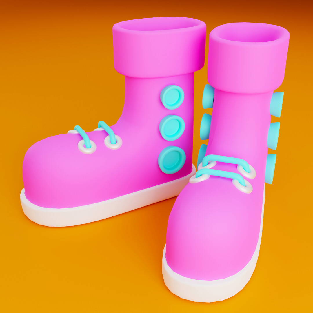 ArtStation - Cartoon Shoes