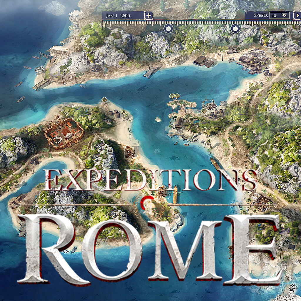 ArtStation - Expeditions: Rome - Greece World Map Concept