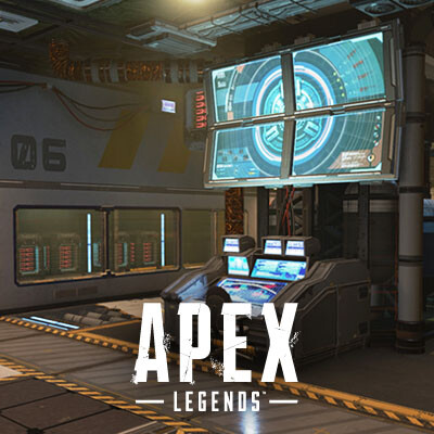 ArtStation - Apex Legends - Olympus (Battery Building Interiors)