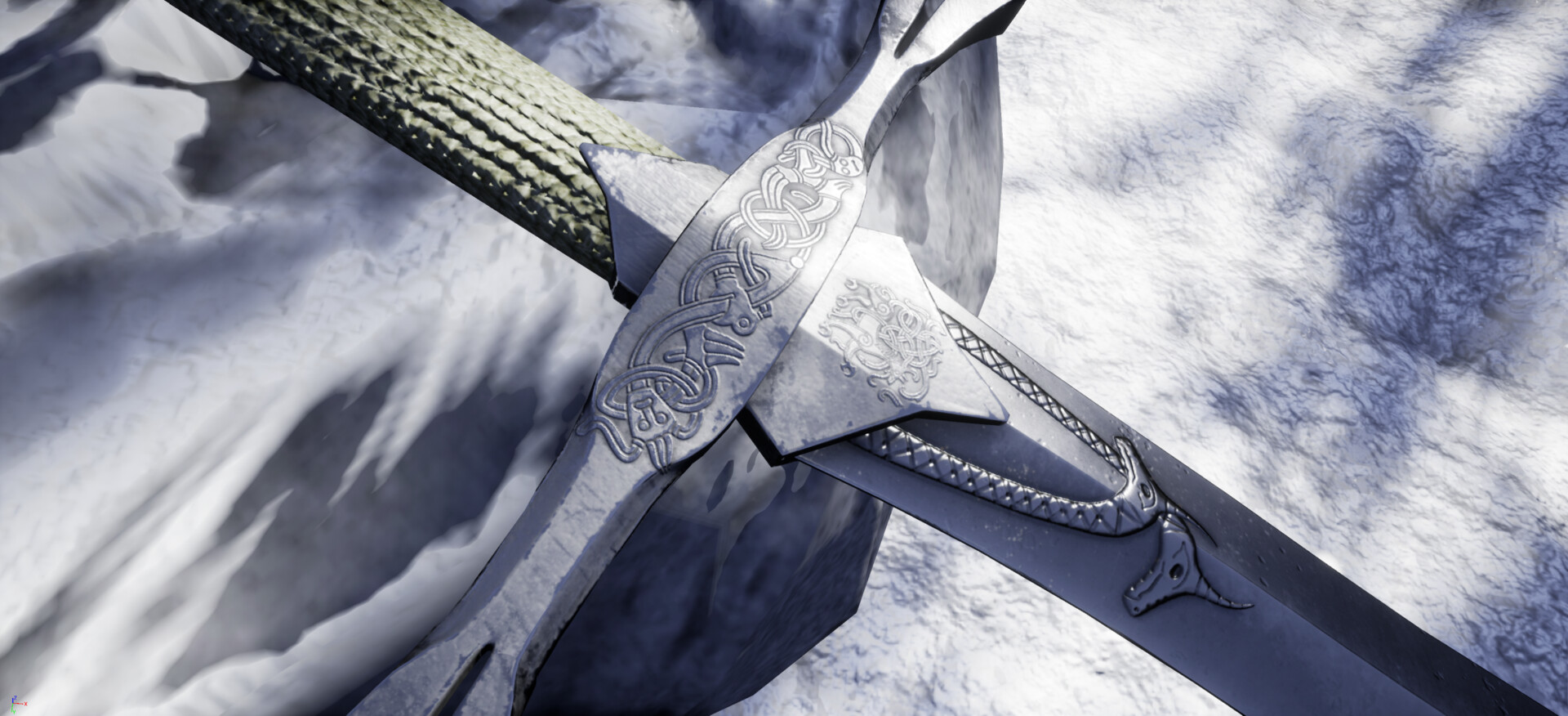 ArtStation - Sword "Reagan", 4K Textures