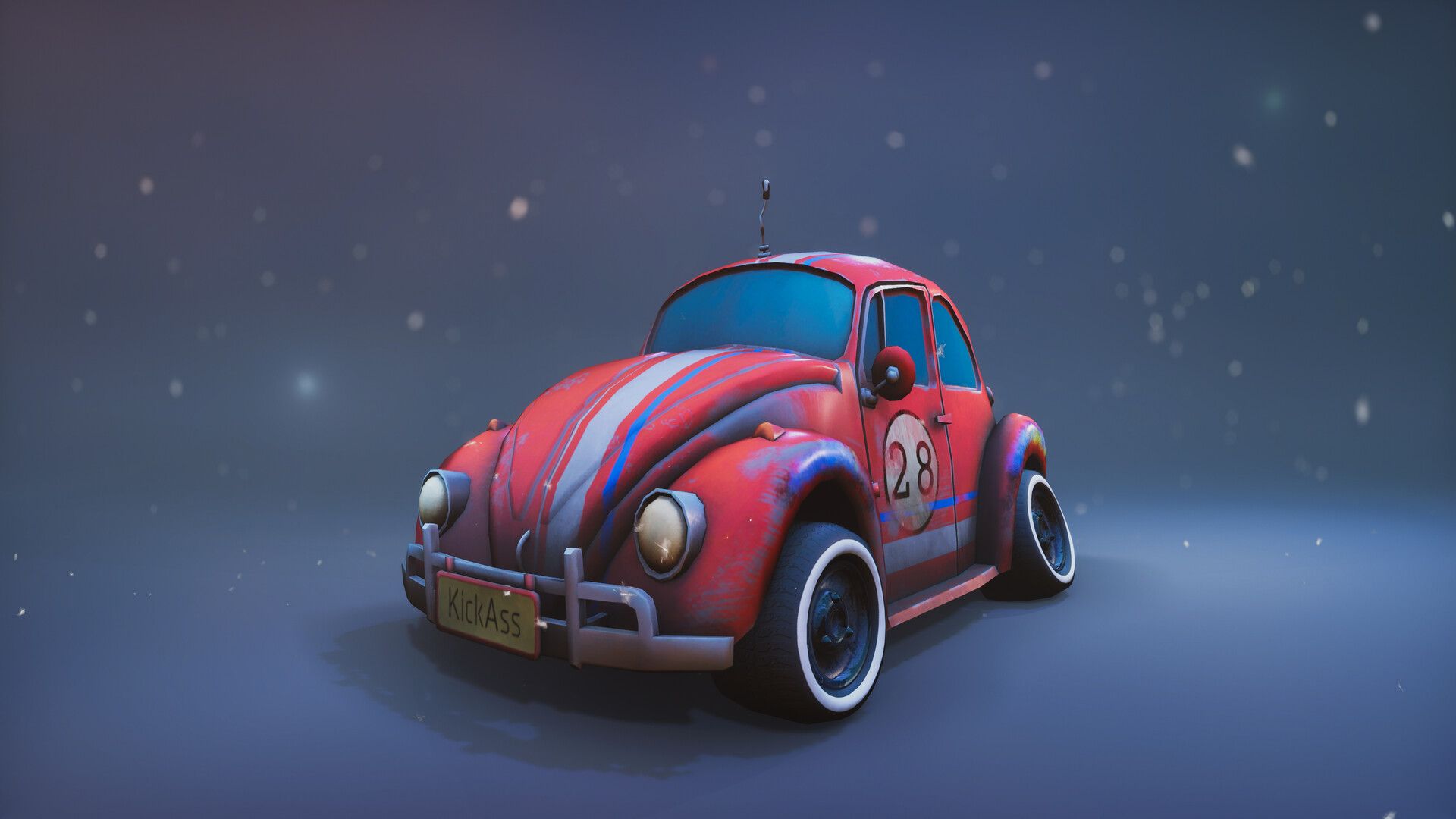 ArtStation - Beetle Cartoon Race car