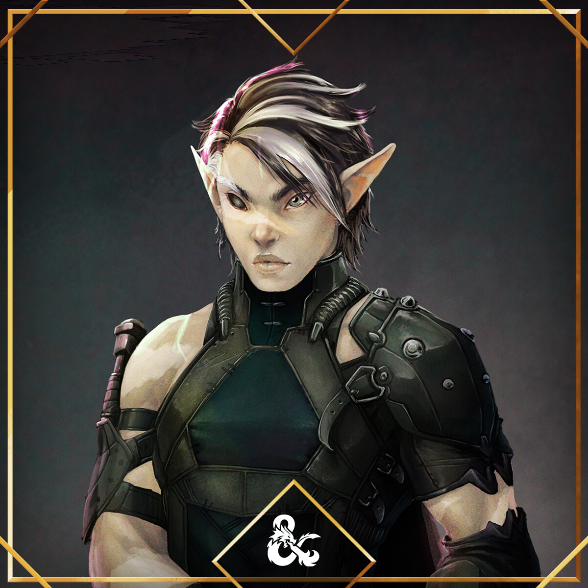 ArtStation - Kyric - Elf Rogue - DnD Commission