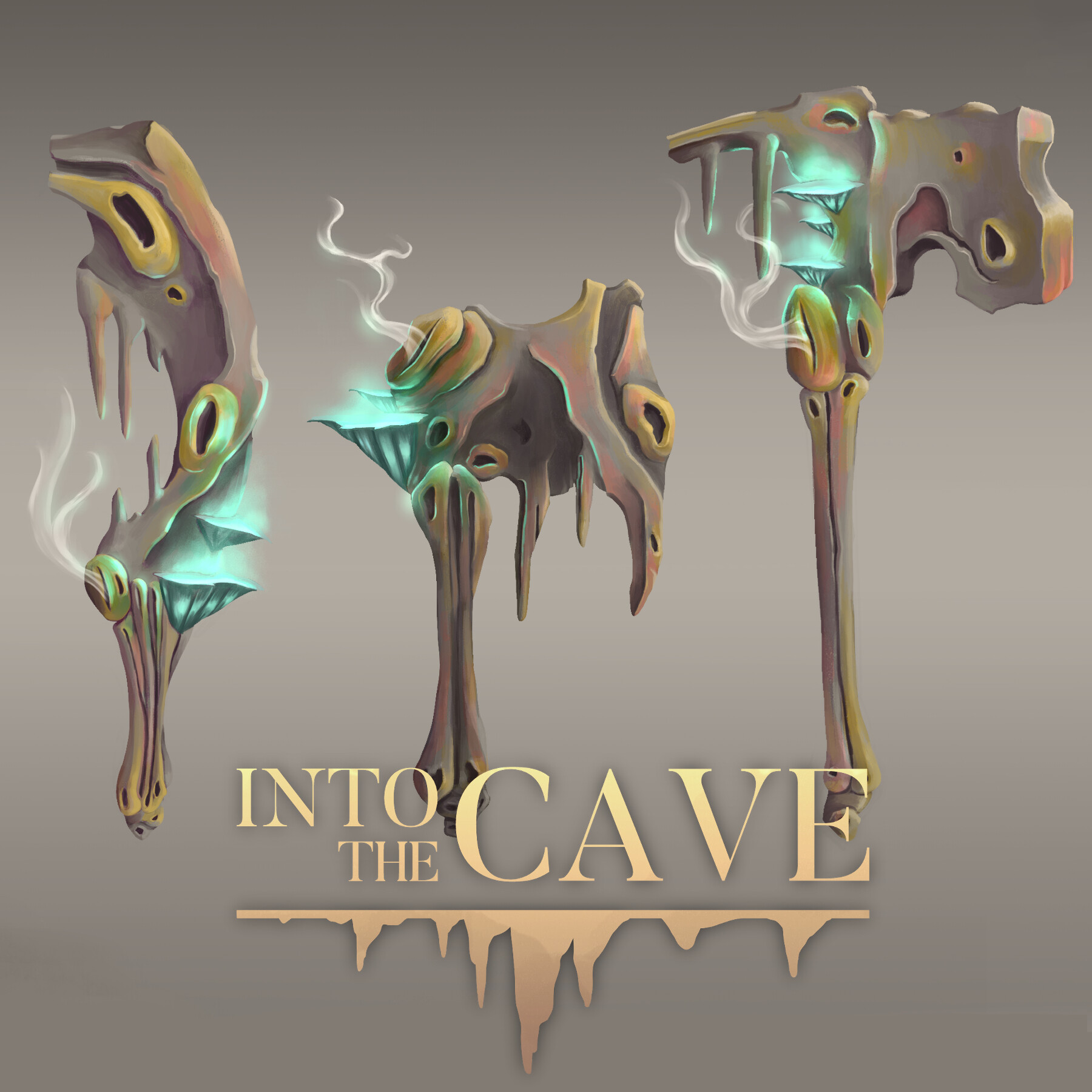 ArtStation - Cave Weapons Set - Into the Cave