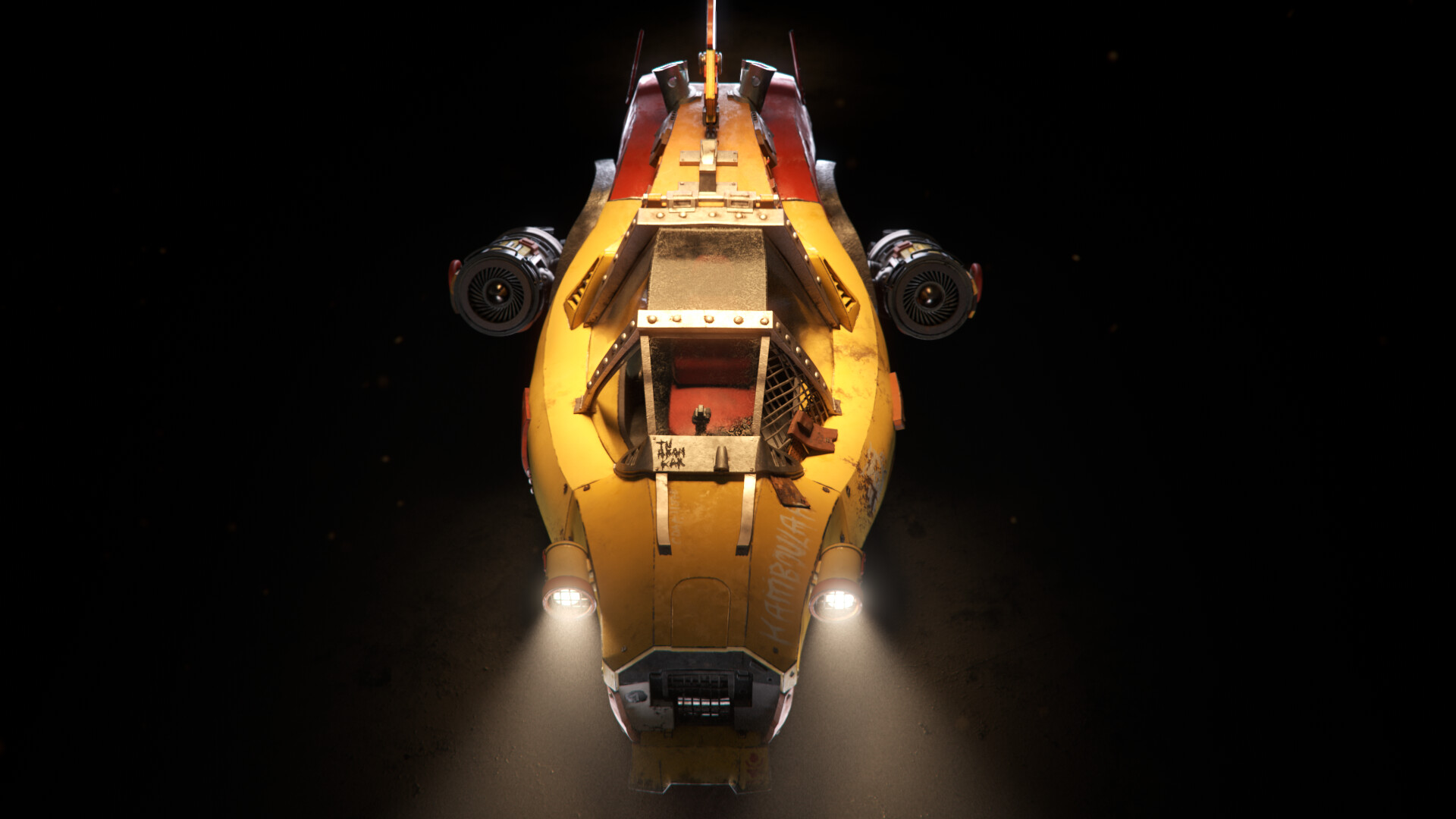 ArtStation - Baidar Car