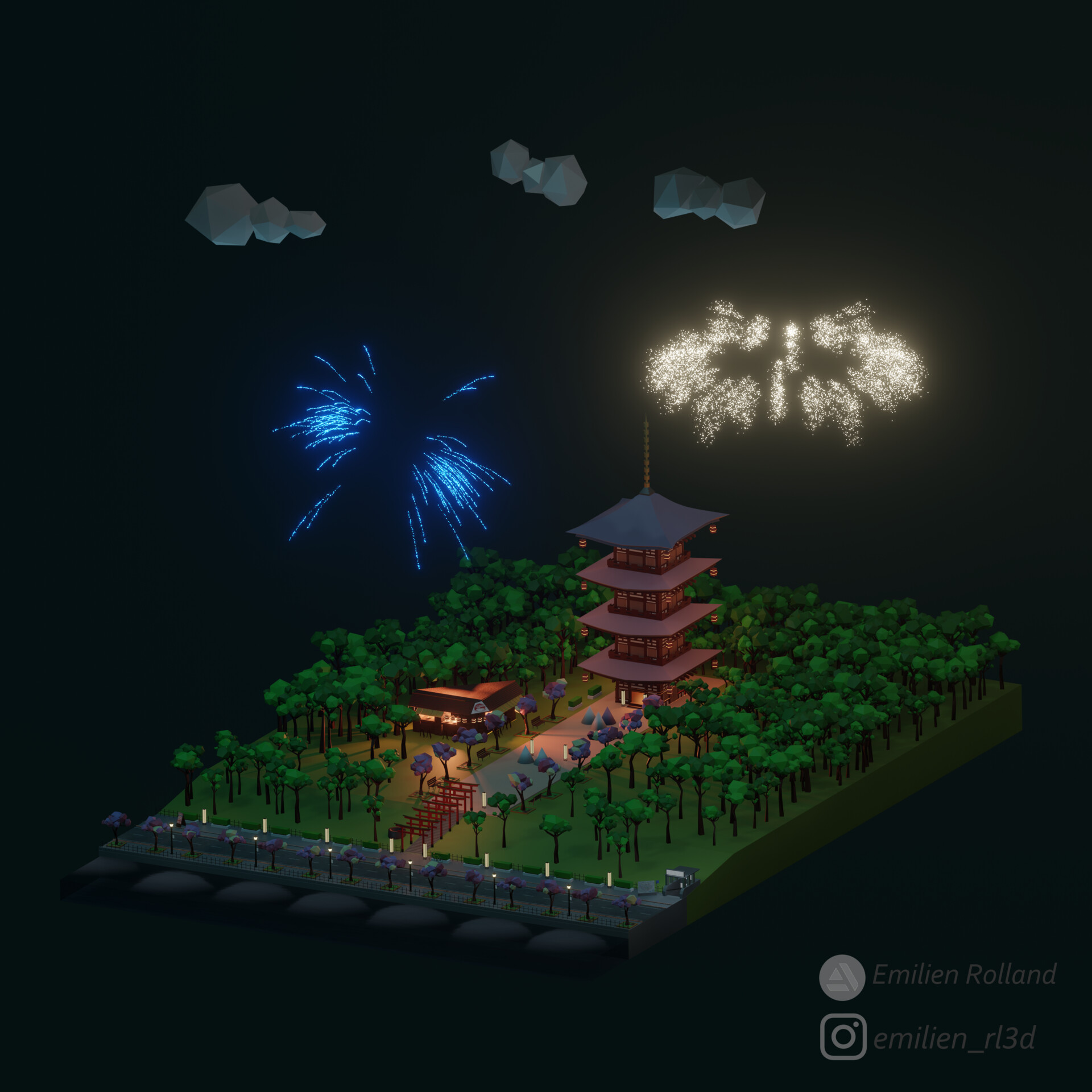 ArtStation - Night Procession