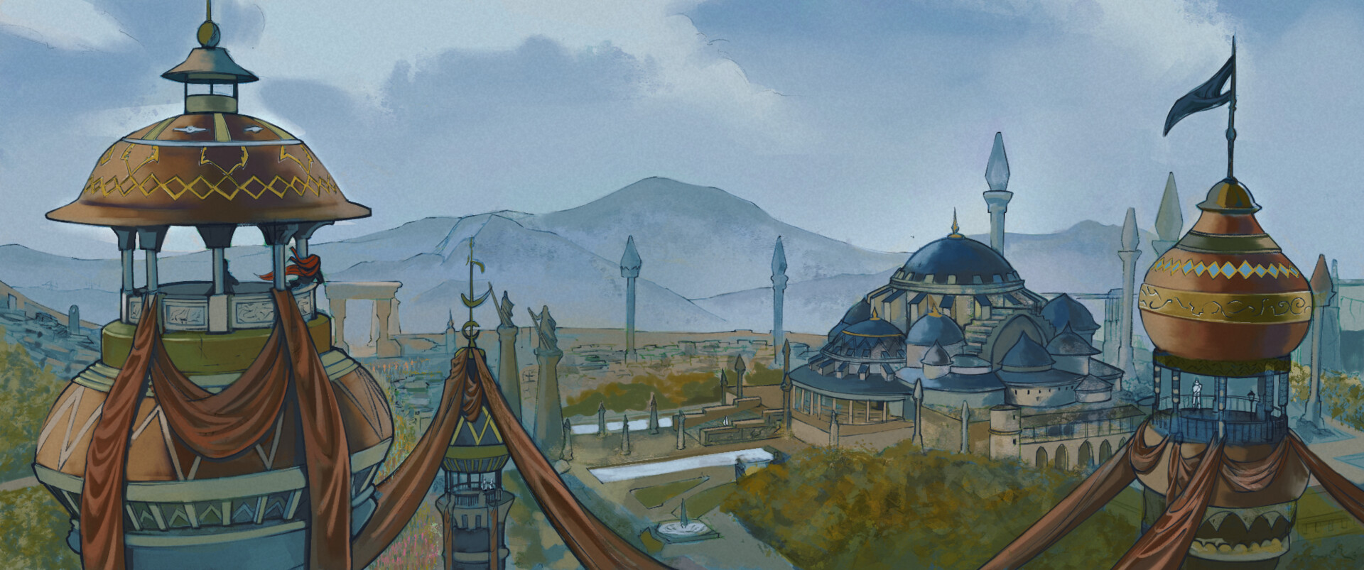 ArtStation - Proyecto Personal, Tema SandalPunk