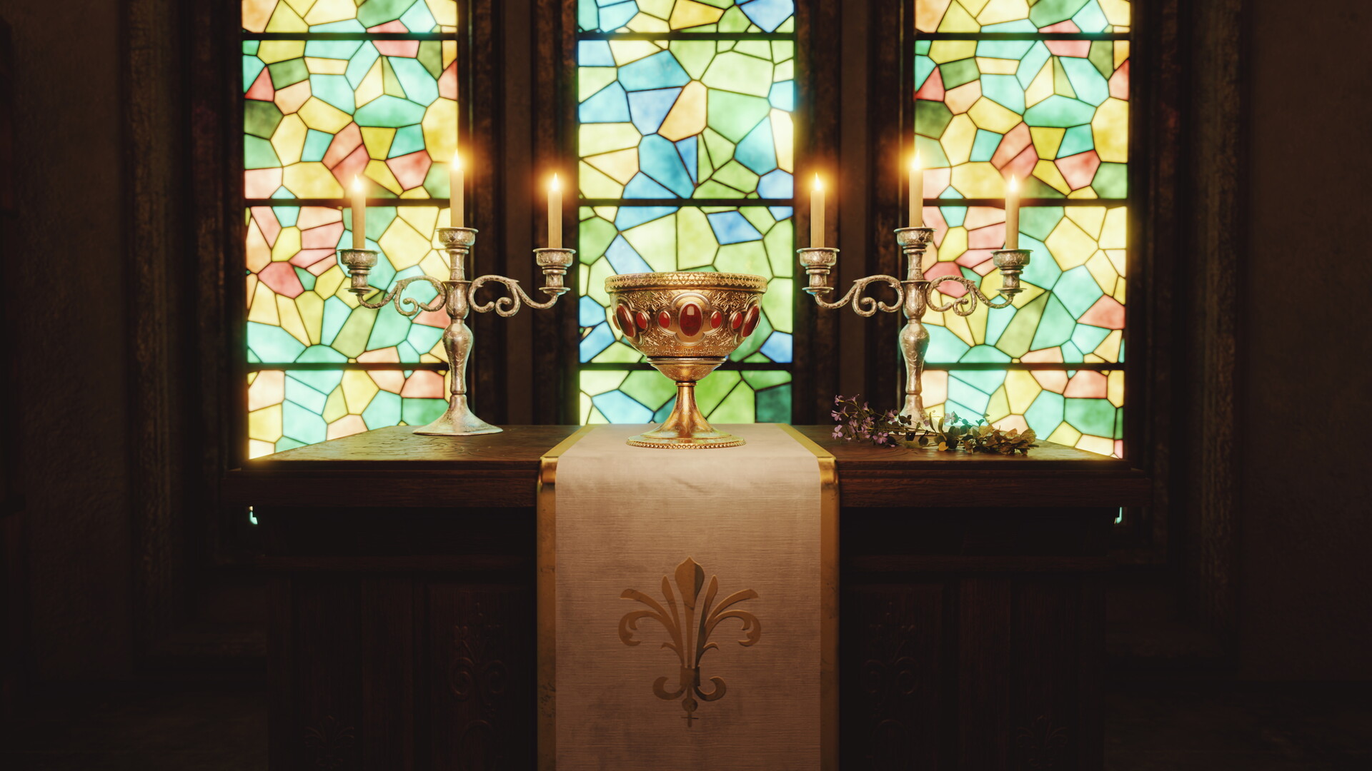 ArtStation - Small Chapel