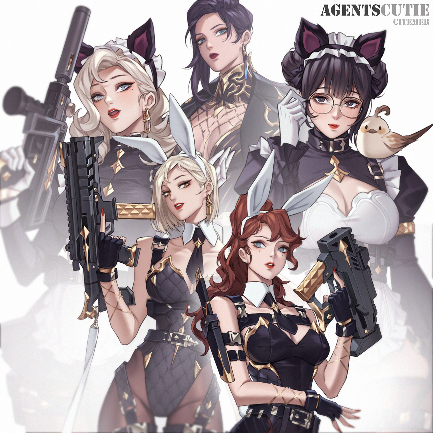 ArtStation - Agents Cutie