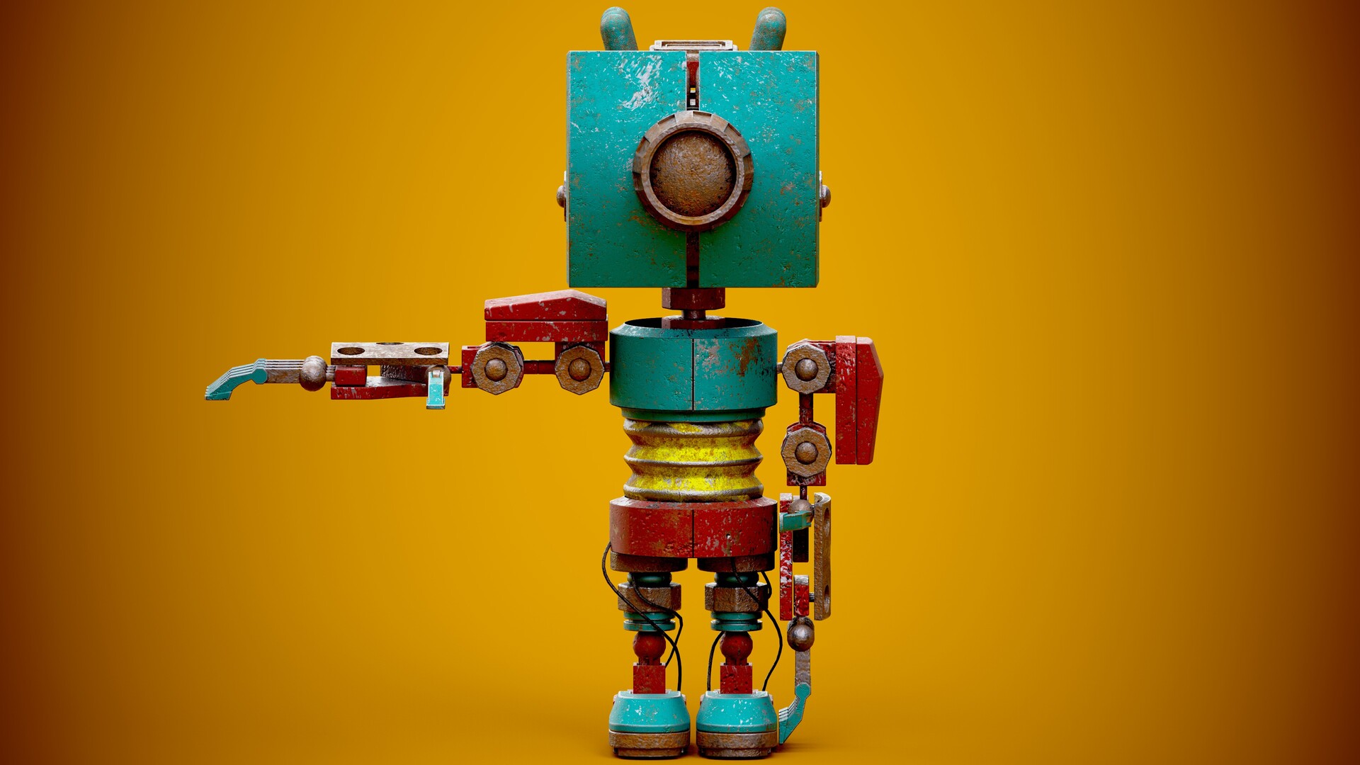 ArtStation - Mini Robo