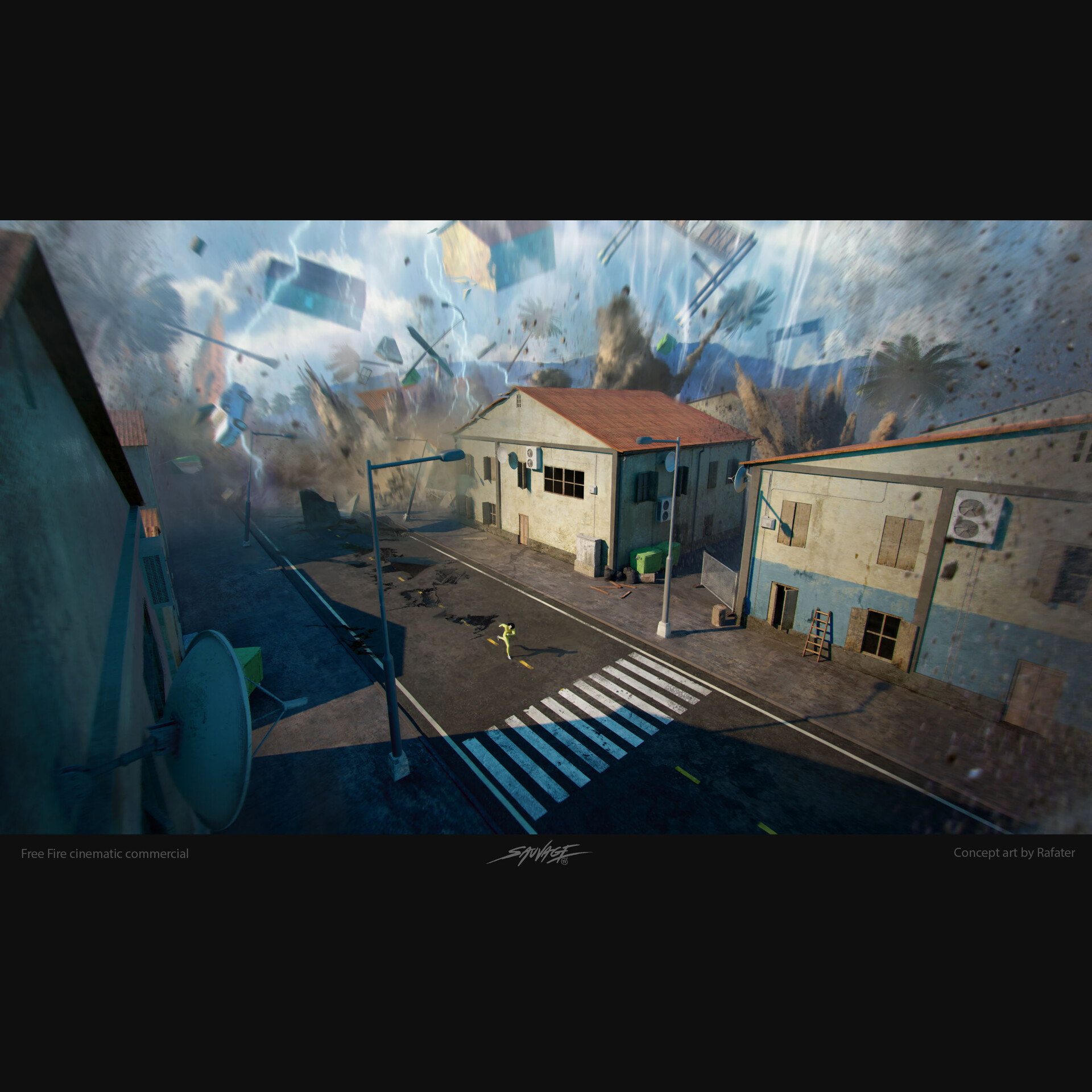 ArtStation - Free fire - Cape Town concept art