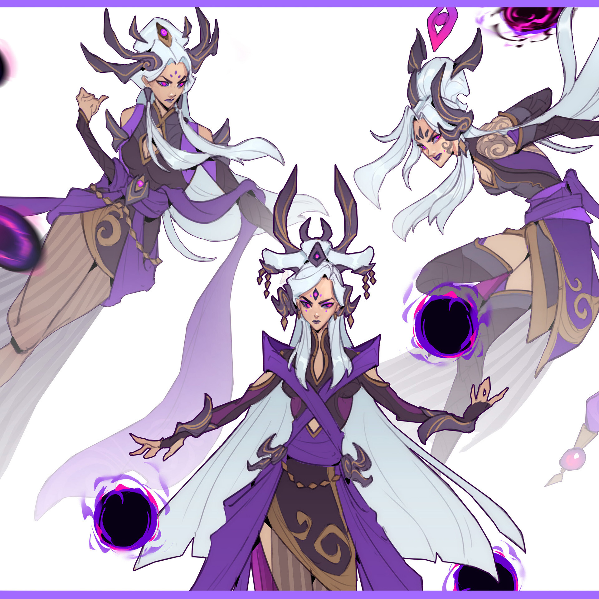 ArtStation - Syndra Redesign Sketches