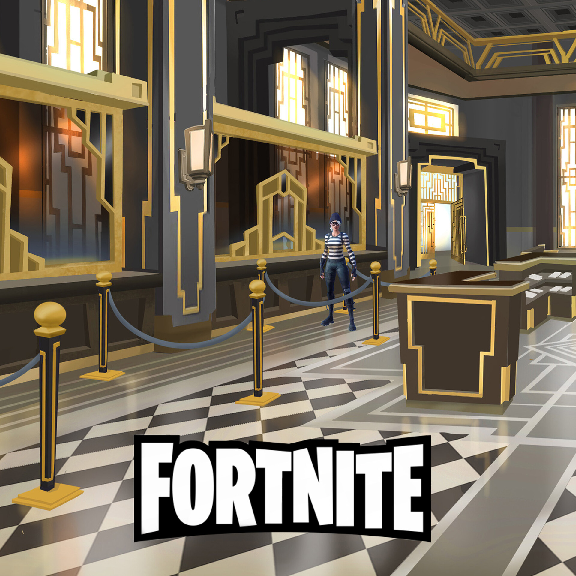 ArtStation - FORTNITE_BANK SET
