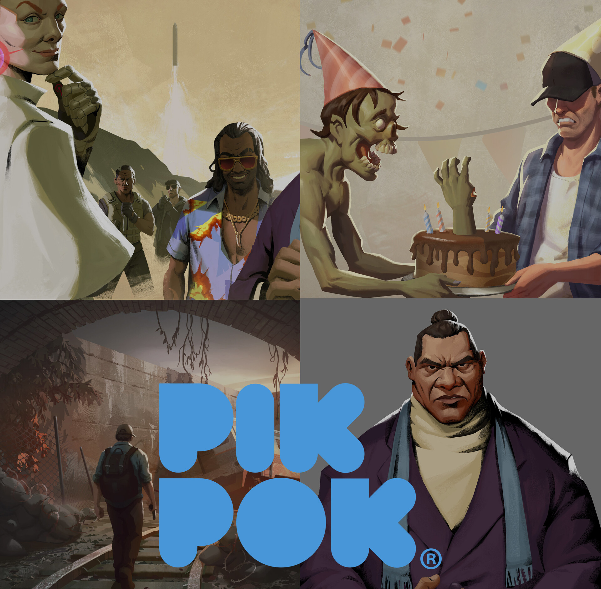 ArtStation - PikPok assorted work